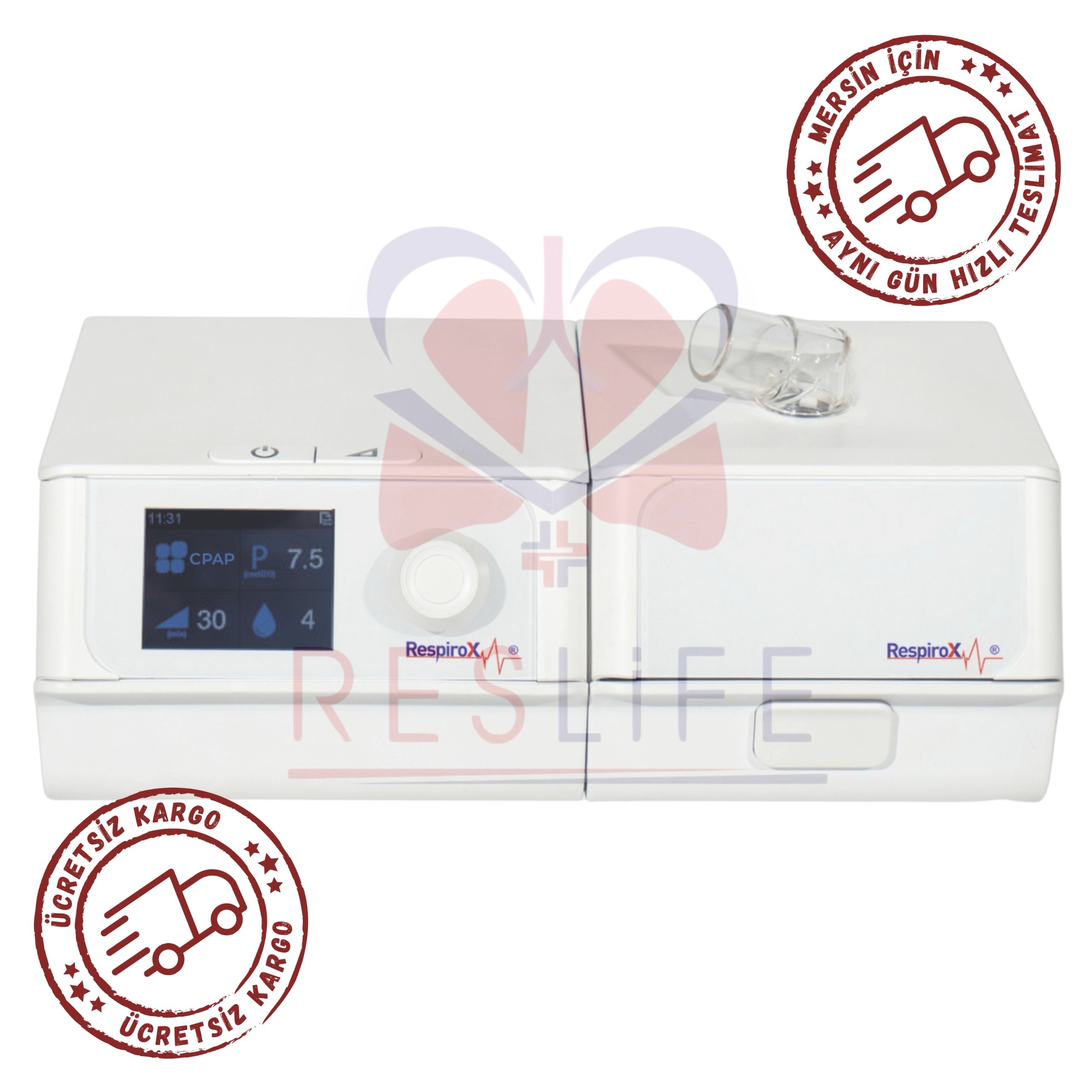 Respirox Soundsleep Pro Auto Cpap (Apap) Cihazı+Nemlendirici+ RF-01 ...